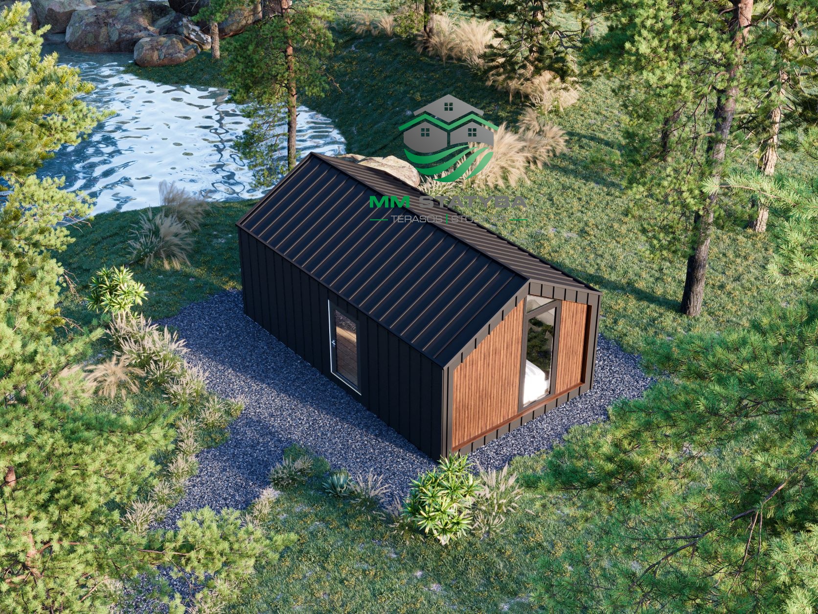 Mobile Modular House MINI LONG – MM Statyba, Ltd