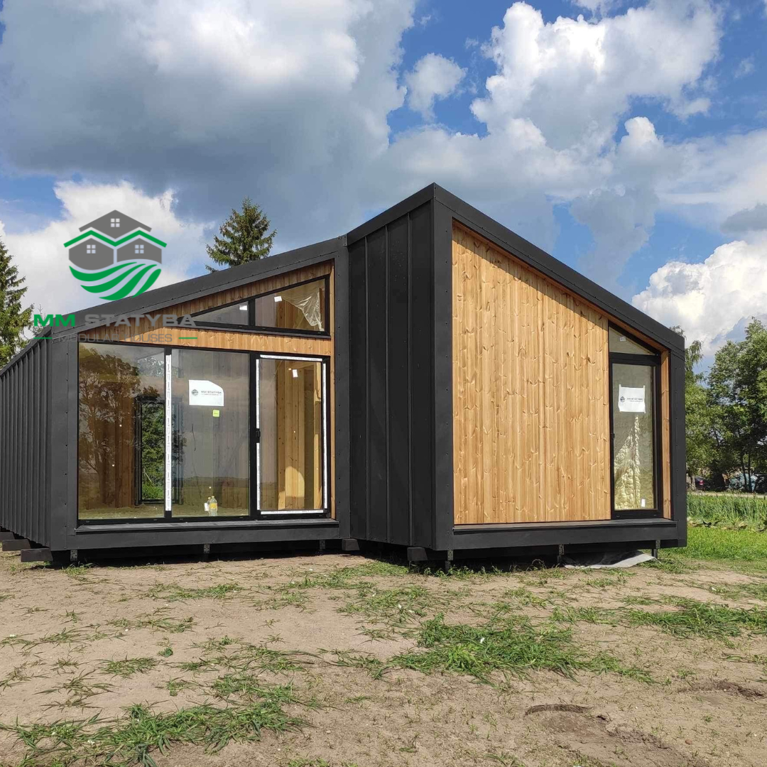 MAXIS LONG modular house project – MM Statyba, Ltd