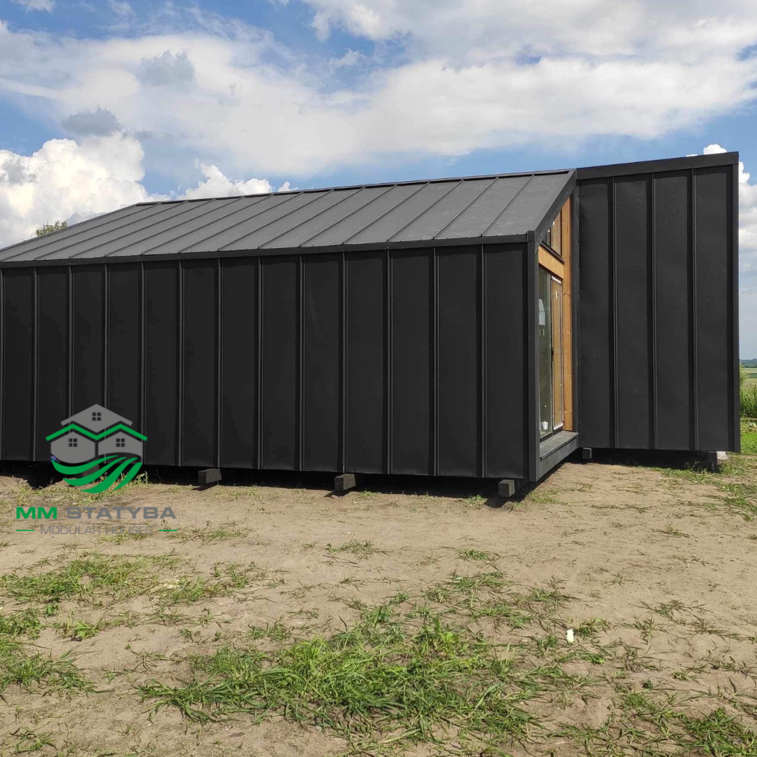 MAXIS LONG modular house project – MM Statyba, Ltd
